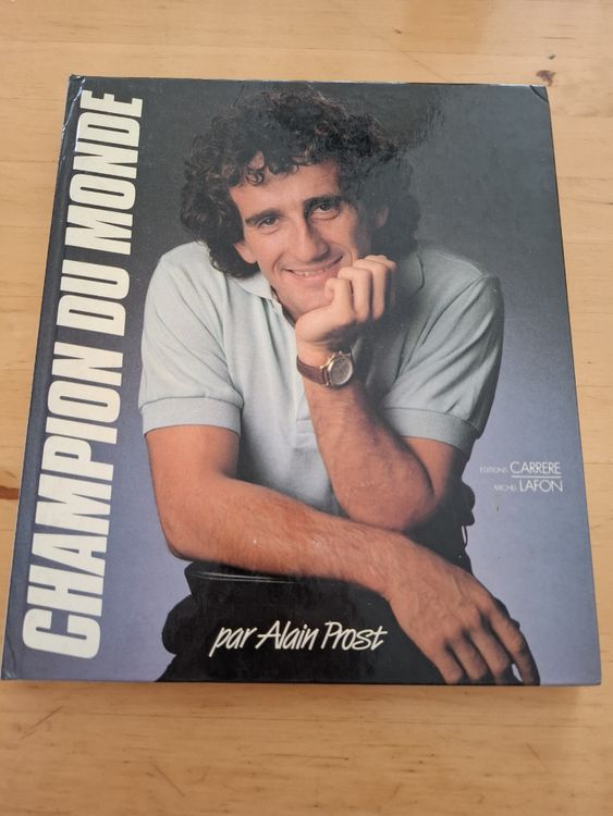 champion du monde par Alain Prost ,avec signature (D'occasion) à ...