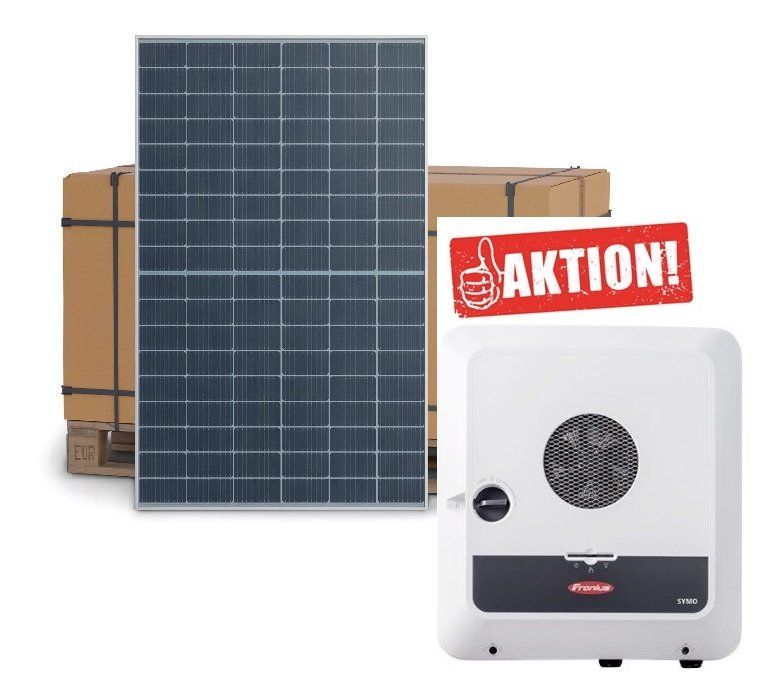 12 kWp Set Fronius Gen 24 10.0 Plus mit Trina Solar TSM-445N (Neu und originalverpackt) in St ...