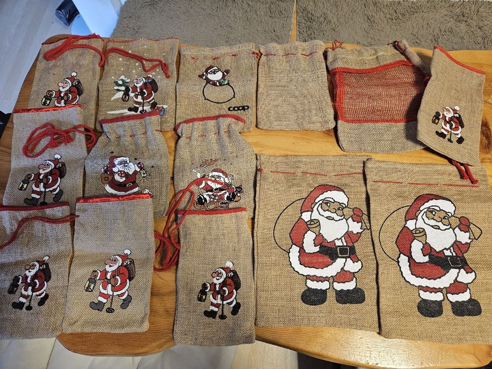 diverse leere Samichlaus Säcke | Kaufen auf Ricardo