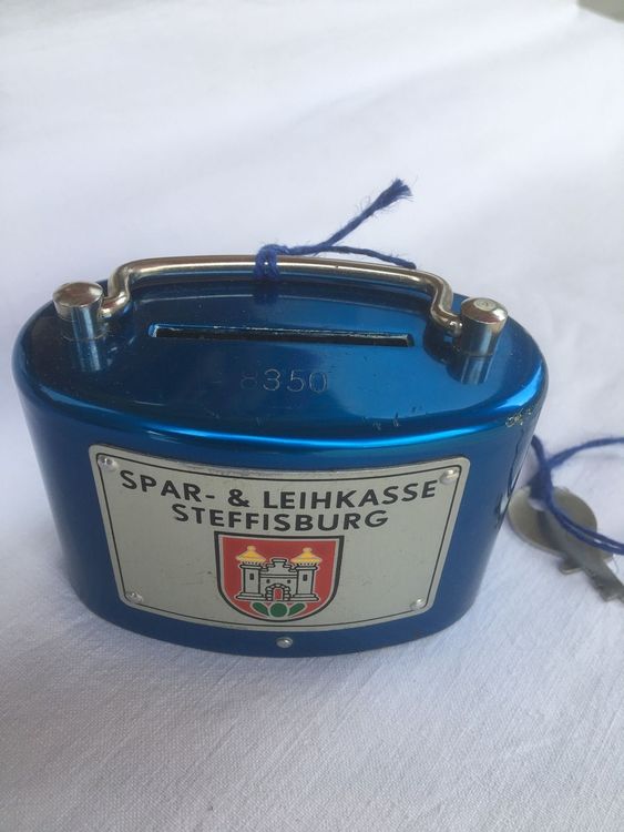 KÄSSELI MIT SCHLÜSSEL !! SPAR- & LEIHKASSE STEFFISBURG (Gebraucht) in Basel für CHF 39 – mit ...