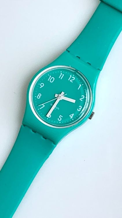 Swatch Uhr Grün Gr. XS-S (Gebraucht) in Grenchen für CHF 10 – mit ...