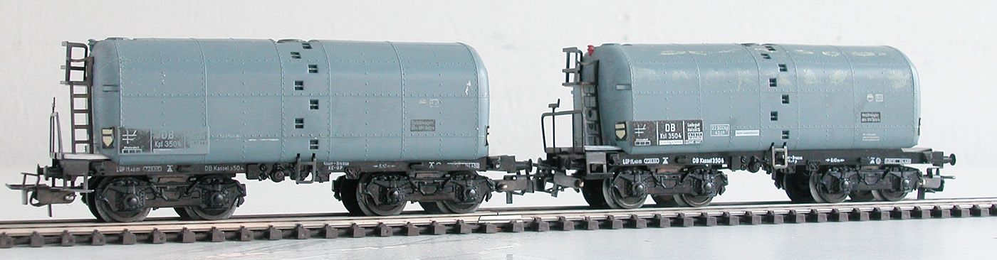 Märklin 2 Grossraum-Kesselwagen Ksl der DB Spur H0 (Gebraucht) in ...