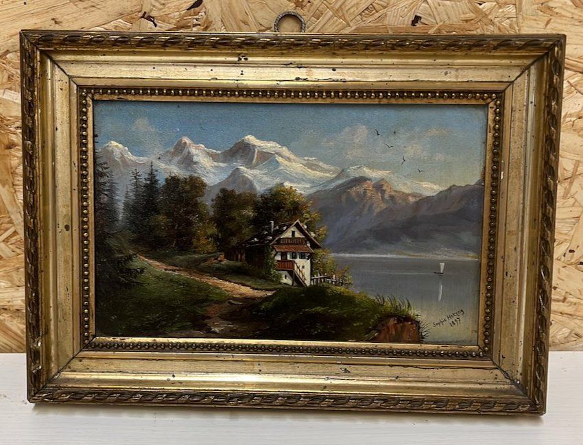 Gemälde signiert Sophie Herzog (ID XS8) | Kaufen auf Ricardo