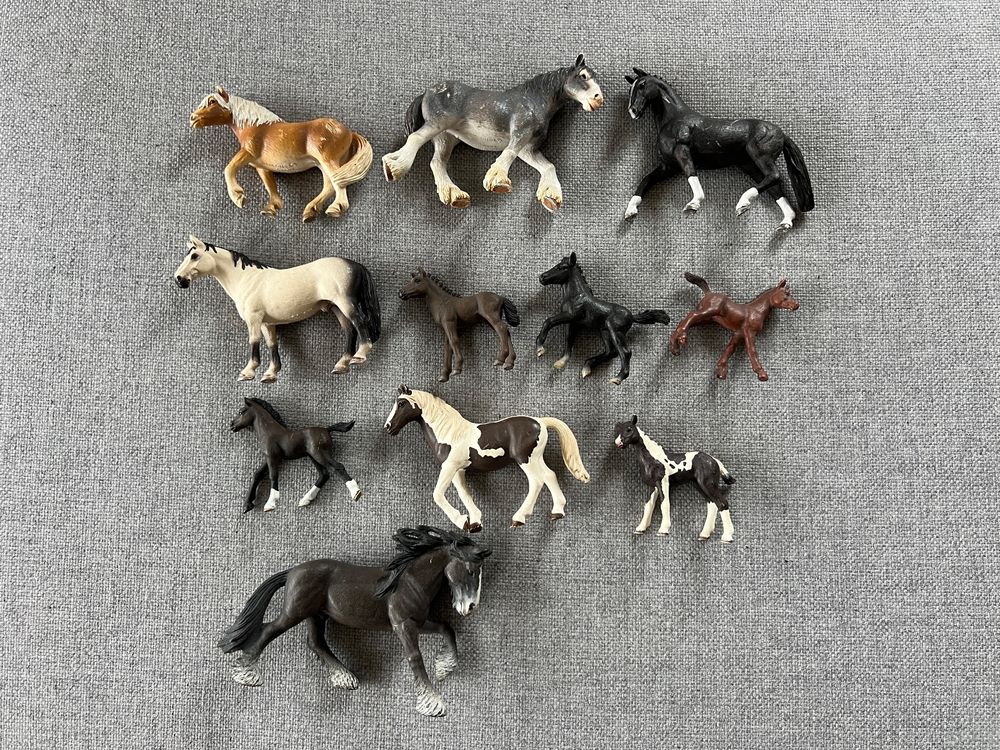 11 Schleich Pferde Fohlen Pferd original (Gebraucht) in Ennetbaden für CHF 18 – mit Lieferung ...