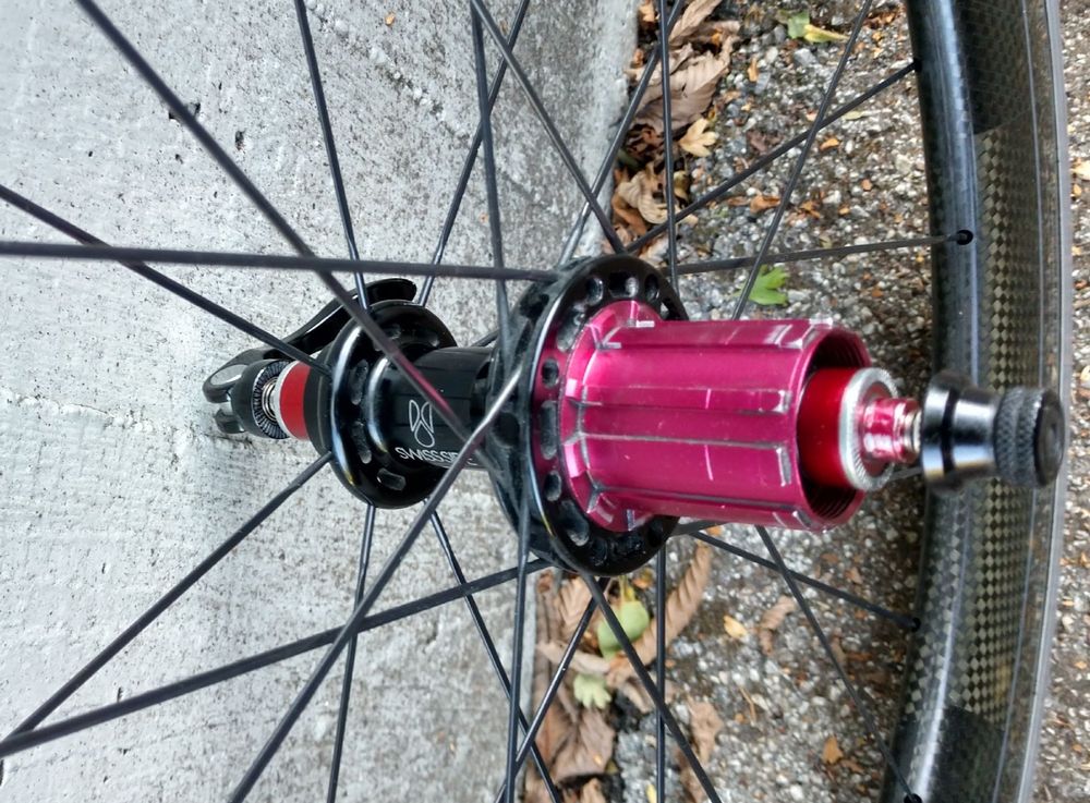 Swiss Side 80mm Carbon Laufradsatz Felgen LRS 808 Zipp Enve (Gebraucht ...