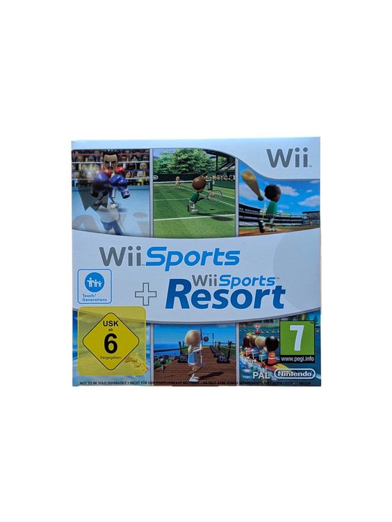 Wii Sports + Wii Sports Resort Nintendo Wii (Gebraucht) in Domat/Ems ...