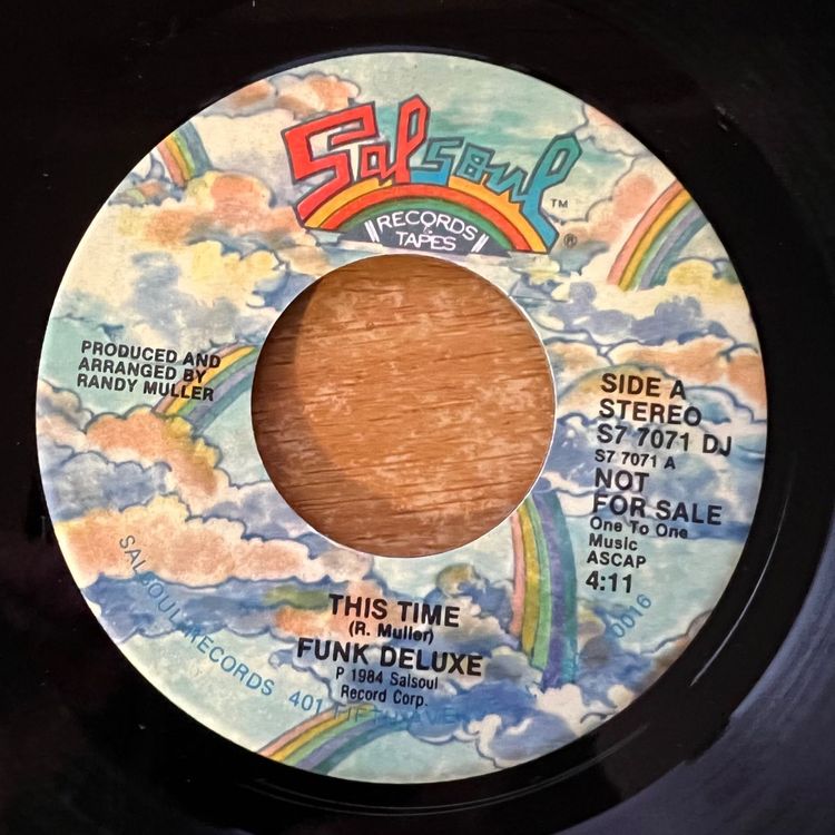 Funk Deluxe - This Time // US-Promo 1984 - TOP (Gebraucht) in Gais für ...
