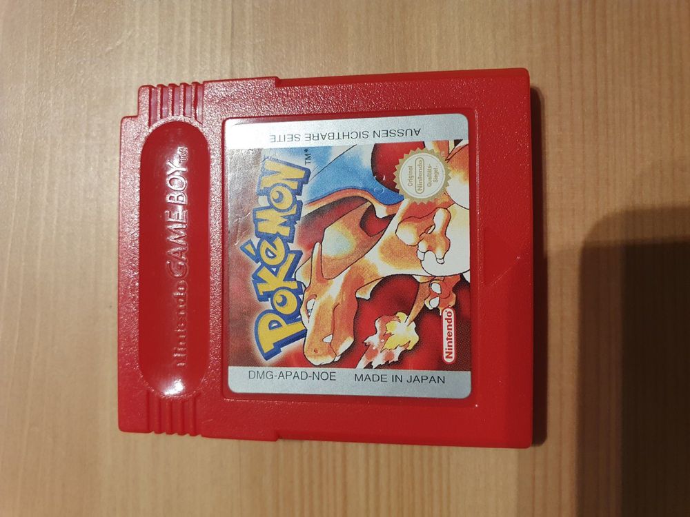 Gameboy Pokemon Rot (Gebraucht) in für CHF 50 – mit Lieferung auf ...