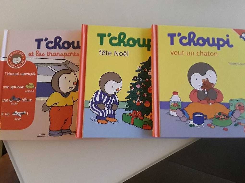 Livre T'choupi comme neuf (D'occasion) à Cheyres pour CHF 6 – retrait ...
