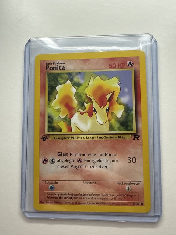Ponita First Edition Team Rocket (Gebraucht) in Chur für CHF 7 – mit ...