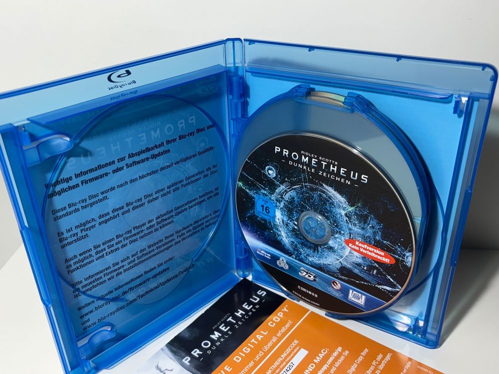 Prometheus - Dunkle Zeichen Blu Ray 3D (Gebraucht) in Wilderswil für ...