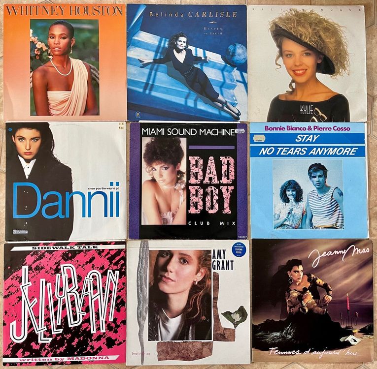 LP Vinyl Maxi Singles 12" Sammlung Ladies der 80er 80s Music (Gebraucht ...