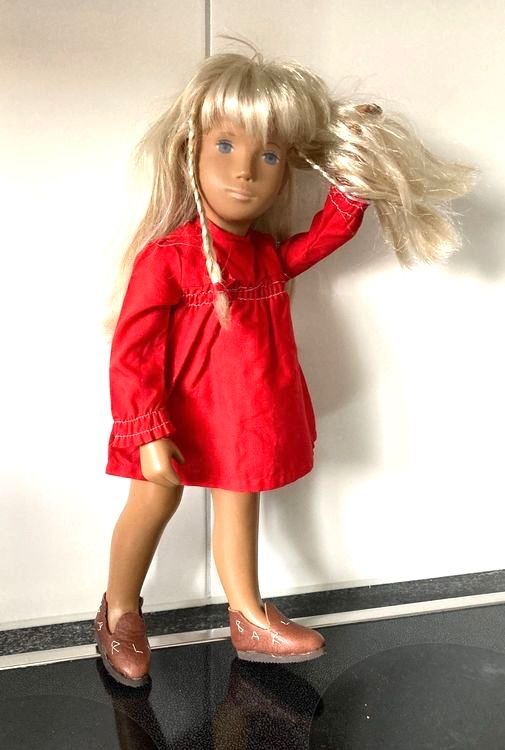 Original Kleid Rot für Sasha Puppe red dress | Kaufen auf Ricardo