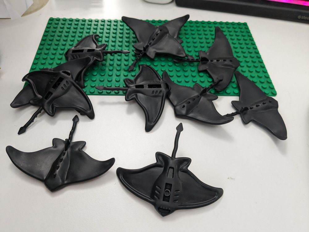 Lego Figuren x19 Haie, Oktopus, Schwarzer Mantarochen [A1] | Kaufen auf ...