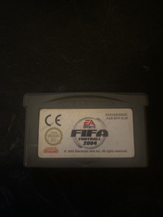 Gameboy advance FIFA 2004 (D'occasion) à Onex pour CHF 15 – avec ...
