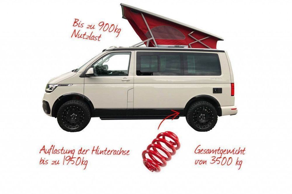 Auflastungs-Federn HA VW T5/T6/T6.1 bis 3.5t | Kaufen auf Ricardo