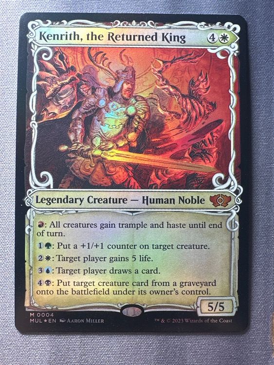 Kenrith, the Returned King FOIL 0004 March of the Machine | Kaufen auf ...