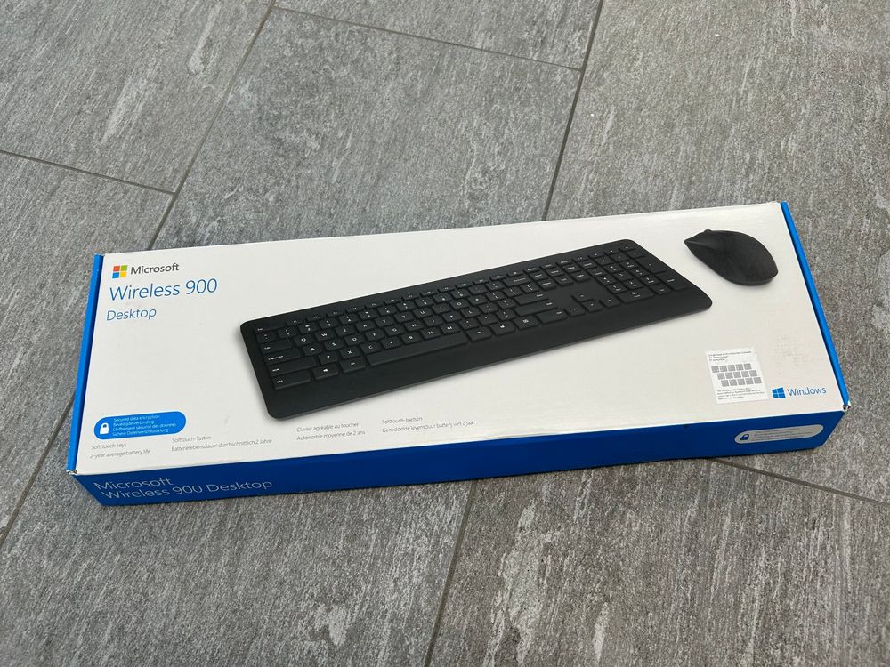 Microsoft Desktop 900 Wireless Tastatur und Maus Set (Gebraucht) in für ...