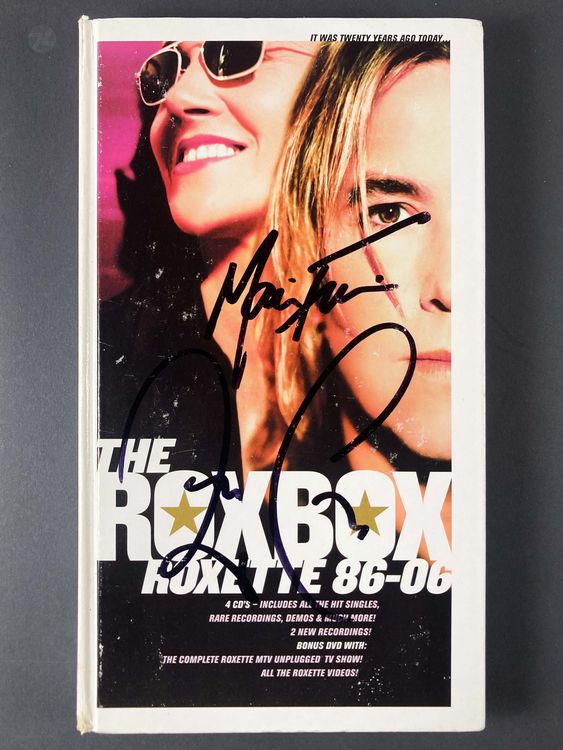 Signiert The Roxbox Roxette 86-06 CD DVD Box Limited Edition | Kaufen ...