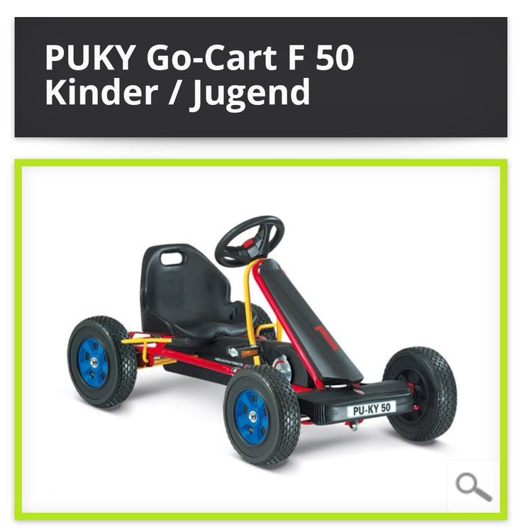 Puky Go-Kart F 50 rot (Gebraucht) in Winterthur für CHF 45 – nur ...
