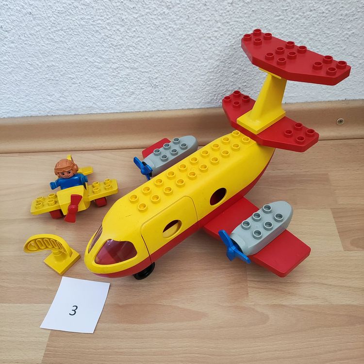 LEGO Duplo aus den 80/90er Jahren - div. Flugzeug - SET 3 (Gebraucht ...