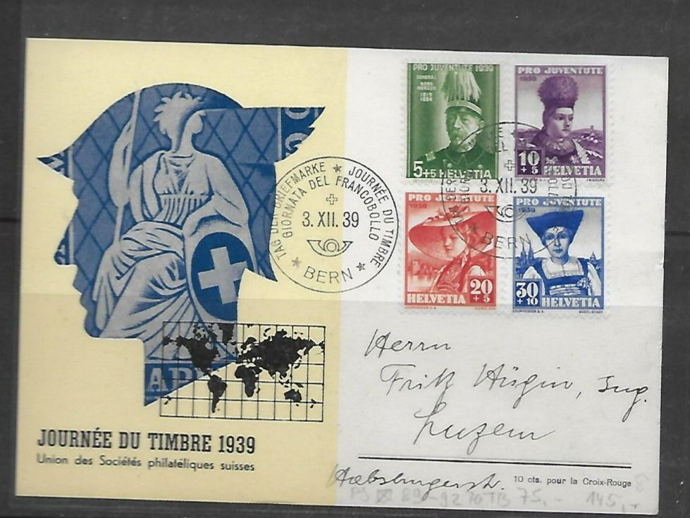 TB Karte 1939 mit PJ Satzfrankatur Kat: CHF 145.- (Gebraucht) in Basel für CHF 7 – mit Lieferung ...