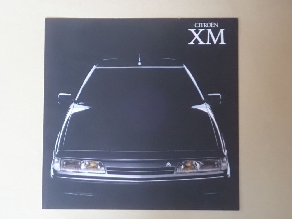 Citroen XM - Schweizer Prospekt 5.89 8 Seiten - P1302 (Gebraucht) in ...