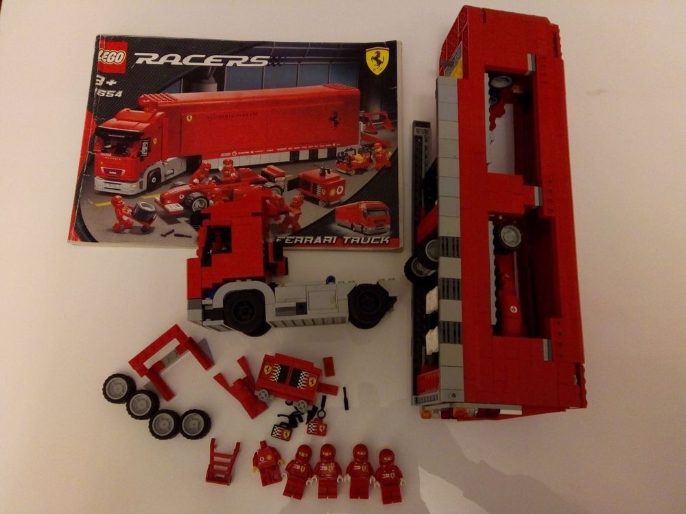 Lego Racers 8654 Scuderia Ferrari Truck | Kaufen auf Ricardo