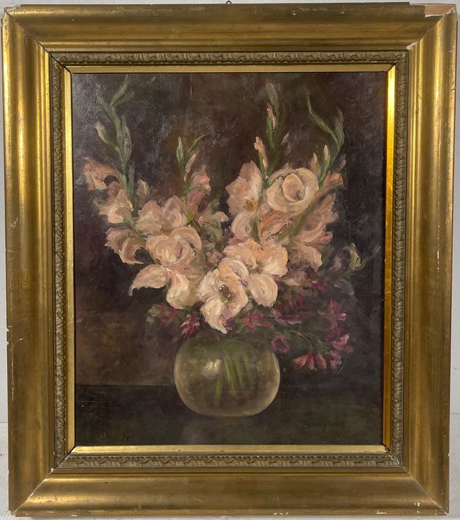 Alte Stilleben Gemälde unleserlich signiert | Kaufen auf Ricardo