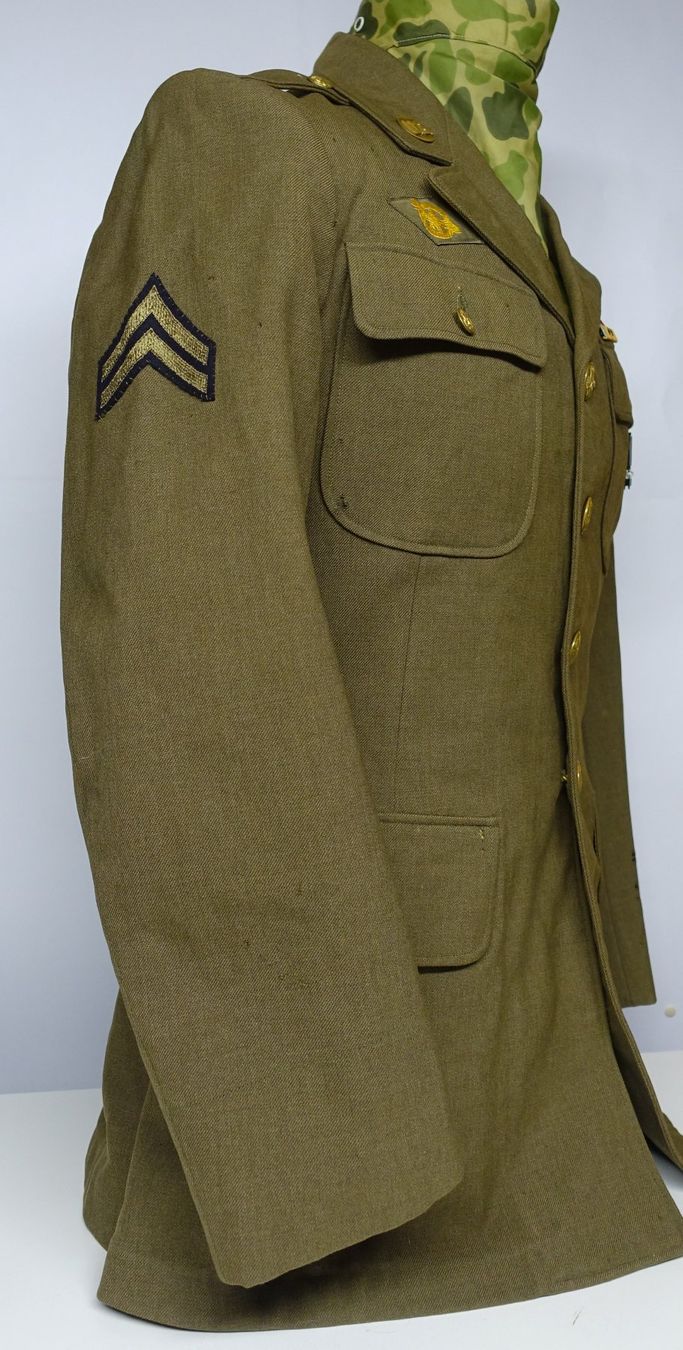 US Army Uniform Jacke 2.Weltkrieg 32nd Infantry Div. (Gebraucht) in ...