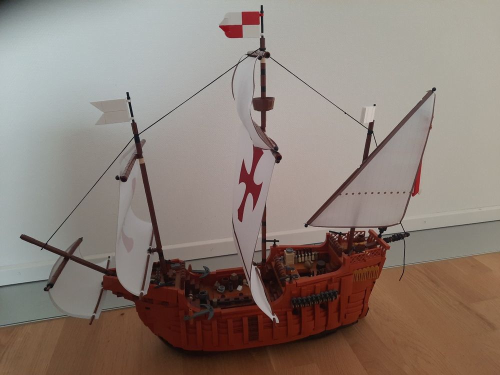BlueBrixx 104892 - Segelschiff Santa Maria - LEGO kompatibel | Kaufen ...