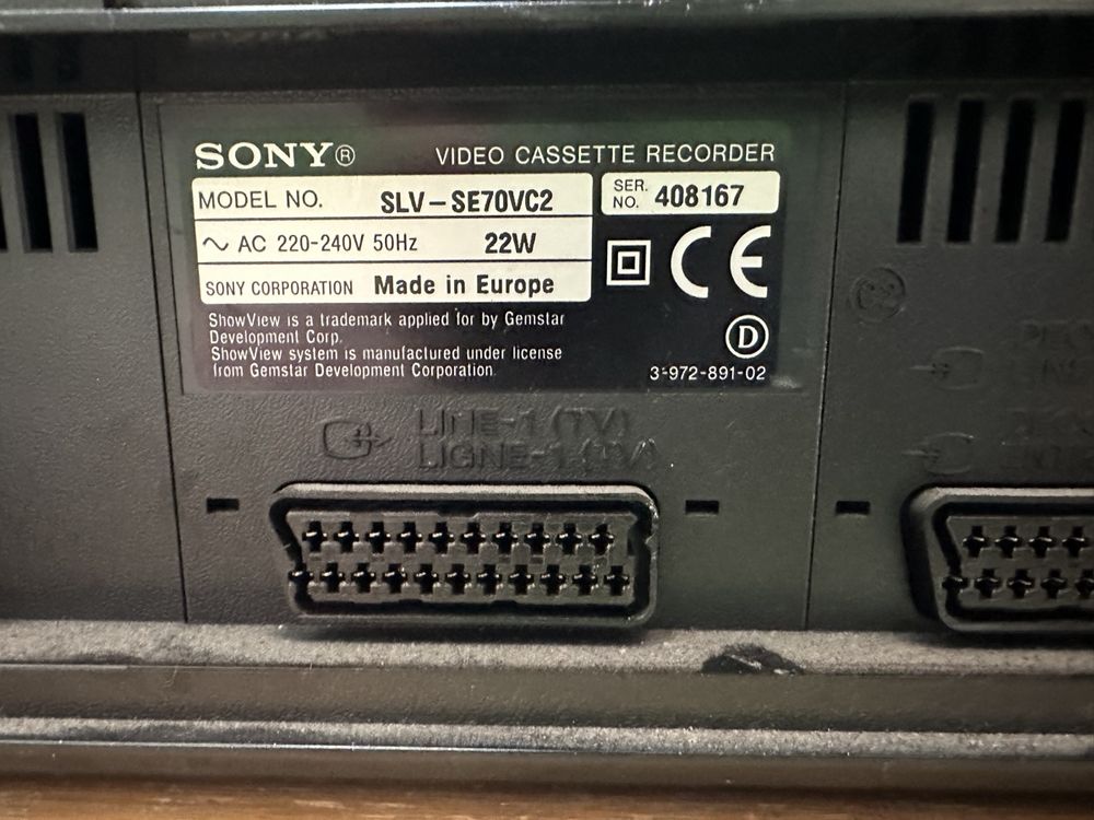 Sony VHS Recorder SLV-SE70 | Kaufen auf Ricardo