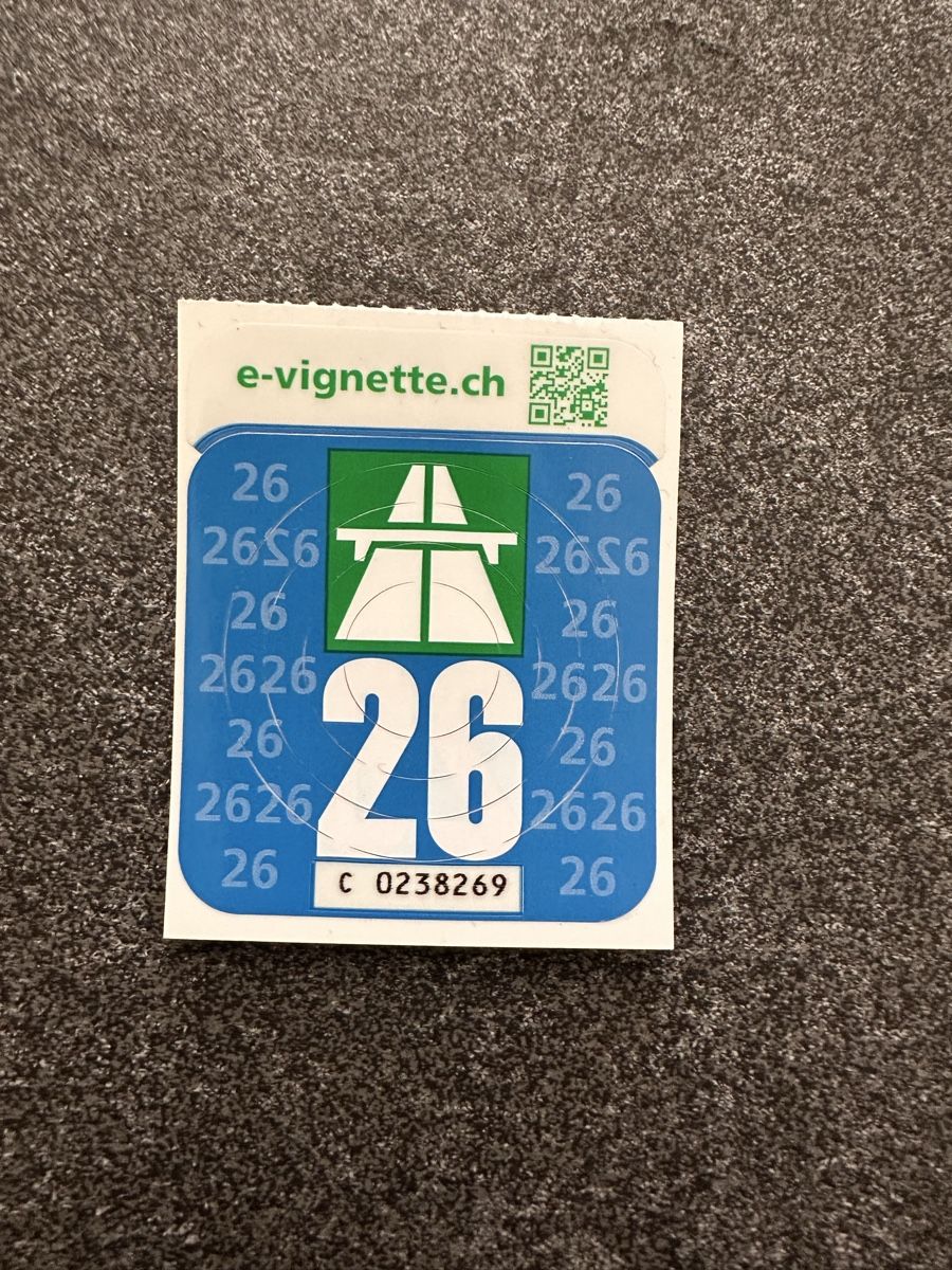 Vignette 2026 - Autobahnvignette Schweiz - Top Zustand! (Neu und ...