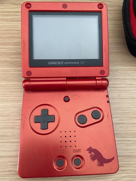 Game Boy Advance SP Limited Edition Rubino | Kaufen auf Ricardo