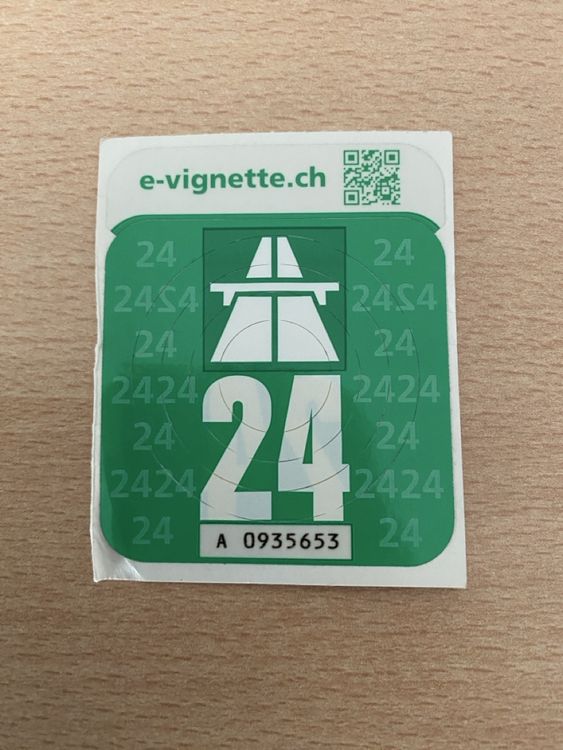 Autobahnvignette - Schweiz 2024 (Neu und originalverpackt) in Hochdorf ...