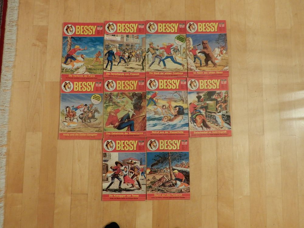 10 Bessy Comics (Gebraucht) in Lenzburg für CHF 10 – nur Abholung auf ...