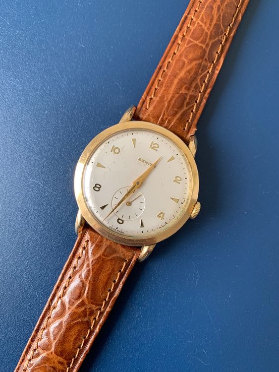 Vintage Zenith Handaufzug mit Glasboden 35mm läuft (Gebraucht) in Goldau für CHF 169 – mit ...