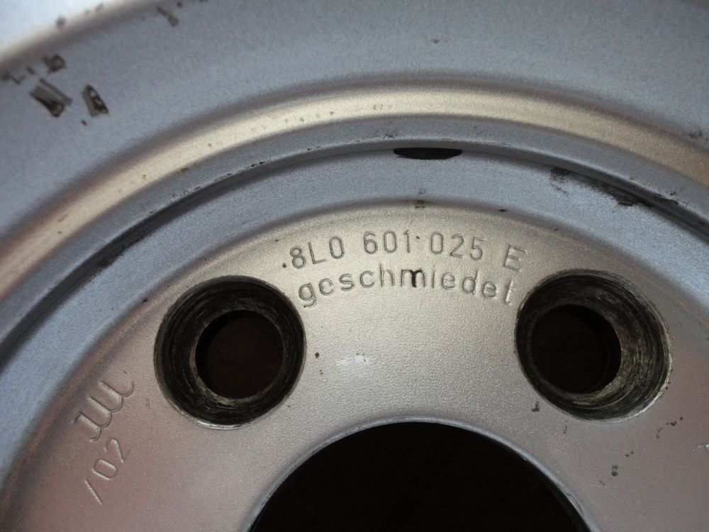 Audi A2 15 zoll Leichtmetall Felgen, VW, (Gebraucht) in Ligerz für CHF ...