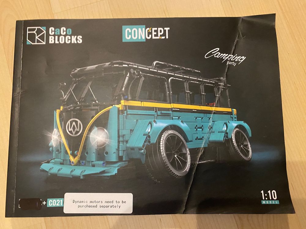 CaCo Blocks Campingbus Bausatz, vollständig, Top Zustand! (Gebraucht ...