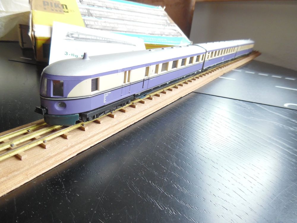 PIKO SVT 137 in original Box 3Teiliger Schnelltriebwagen HO (Gebraucht ...