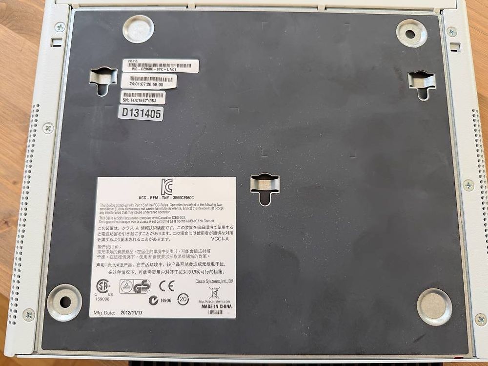 Cisco Catalyst 2960-C Series PoE (Gebraucht) in Zürich für CHF 200 ...