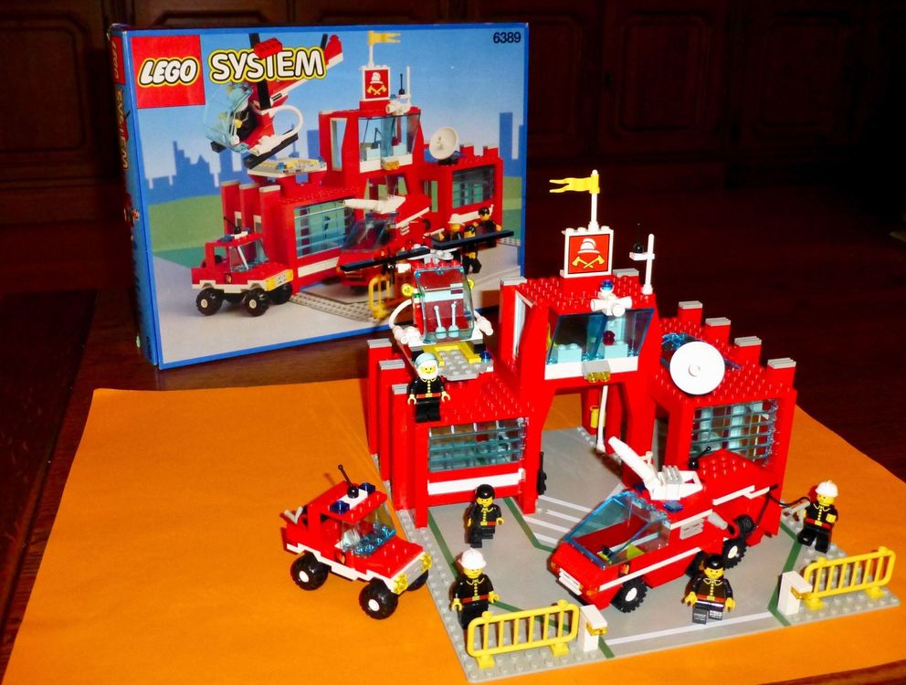 Lego/ 6389 Feuerwehr Station von 1990 (Gebraucht) in Langnau am Albis ...