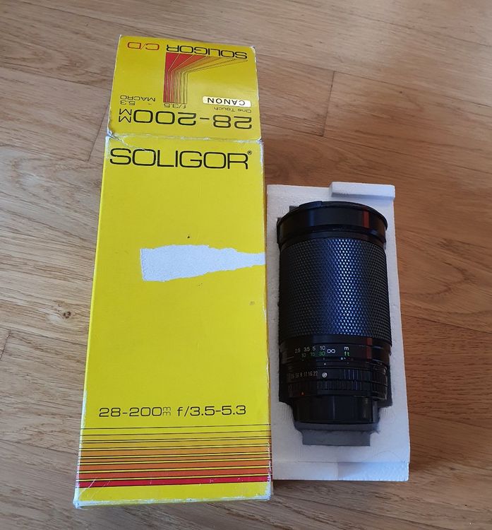 SOLIGOR C/D Objektiv, 28-200mm, Zoom+Macro (Gebraucht) in Basel für CHF ...
