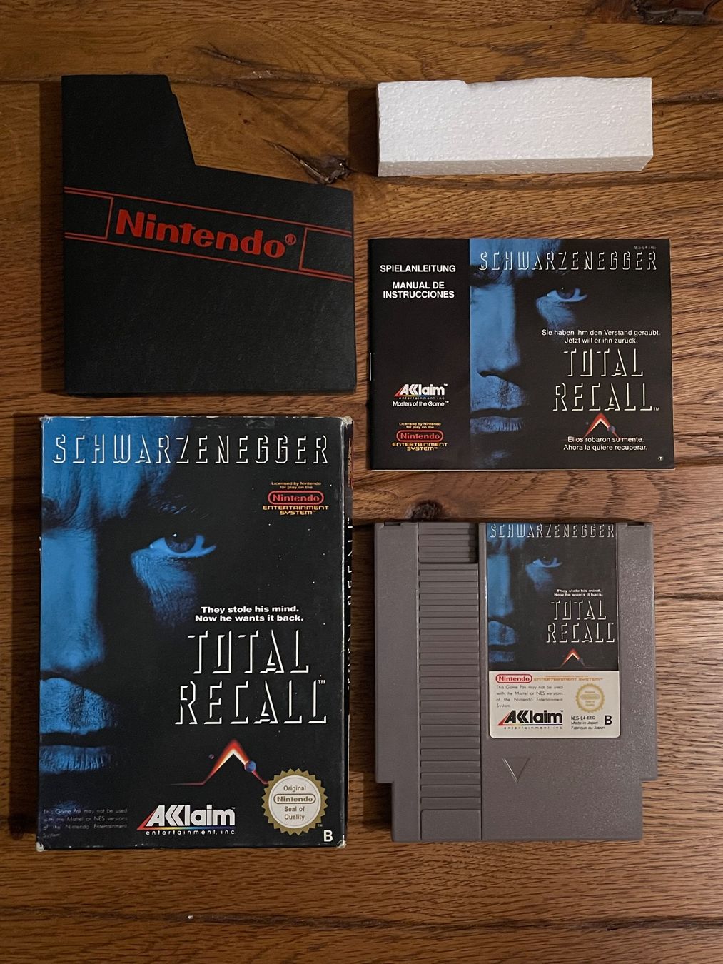 Total Recall - Nintendo NES - Komplett - schöner Zustand! (Gebraucht ...