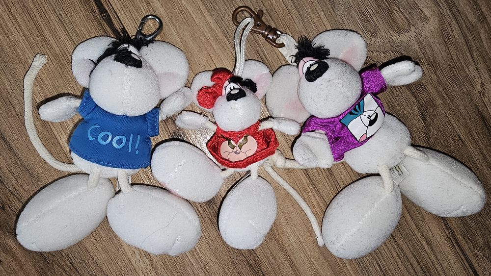 3 Diddle Mouse Anhänger | Kaufen auf Ricardo