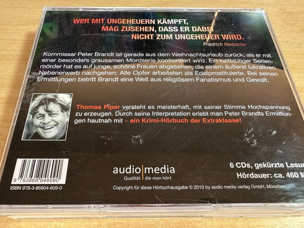 Andreas Franz Gelesen Von Thomas Piper – Teufelsleib - 6 CD (Gebraucht ...