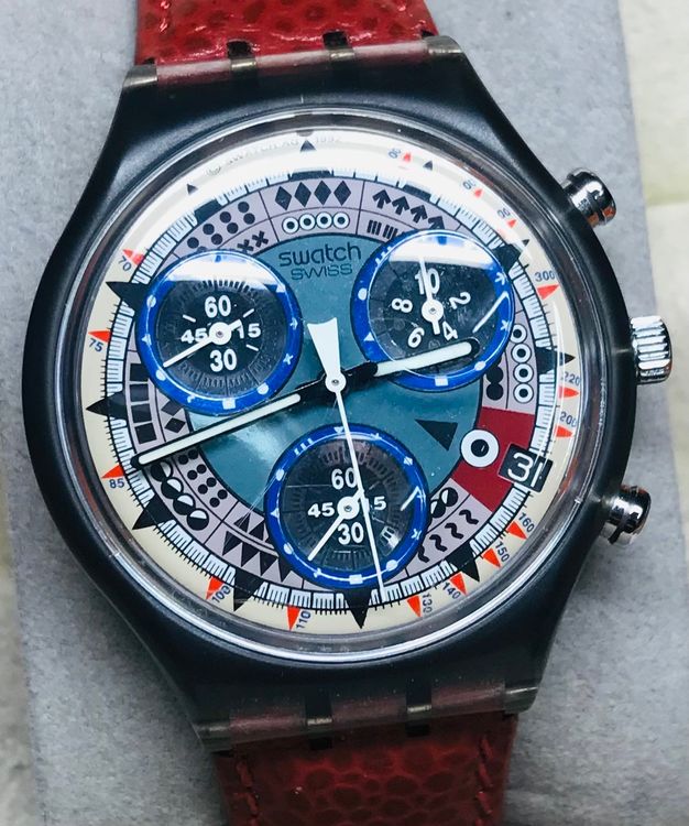 SWATCH Chronograph ETA Herrenuhr ( Swiss-Made / 40 mm ) (Gebraucht) in ...