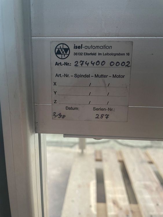 Isel Flachbettmaschine (Gebraucht) in Riedern für CHF 700 – nur ...