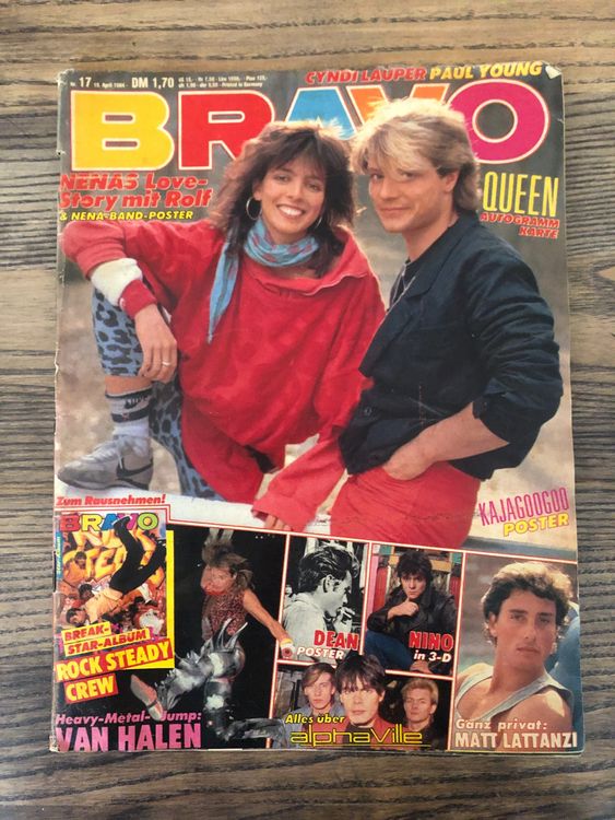 BRAVO Magazin 1984 Queen Nena James Dean (Gebraucht) in Kloten für CHF ...