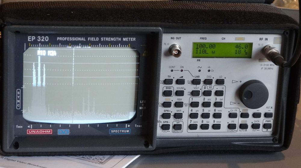 UNAOHM EP320 Field Strength Meter, Antennenmessgerät | Acheter sur Ricardo